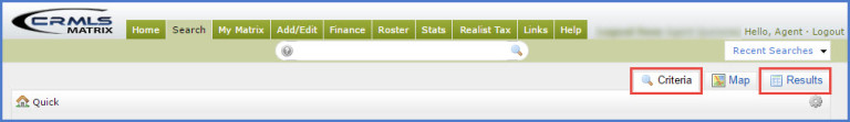 Matrix: How to Search by Map | CRMLS Knowledgebase