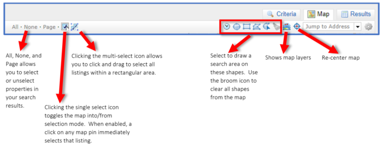 Matrix: How to Search by Map – CRMLS Knowledgebase