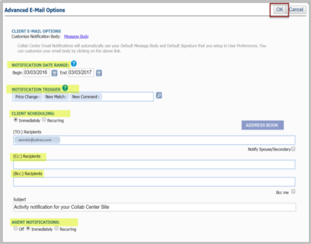 Paragon: Collab Center Auto-Notifications | CRMLS Knowledgebase