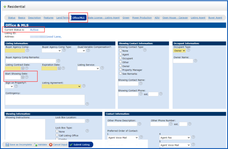 Matrix: Adding a Listing in Matrix – CRMLS Knowledgebase