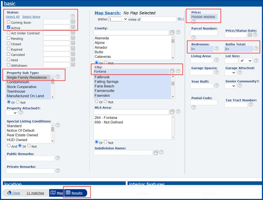 Matrix: How to Save a Speed Bar Shortcut - CRMLS Knowledgebase