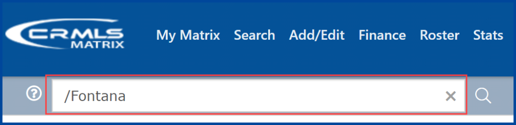 Matrix: How to Save a Speed Bar Shortcut - CRMLS Knowledgebase