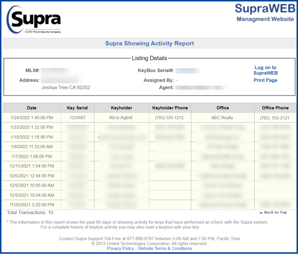 Matrix: How to Manage Supra Keyboxes - CRMLS Knowledgebase