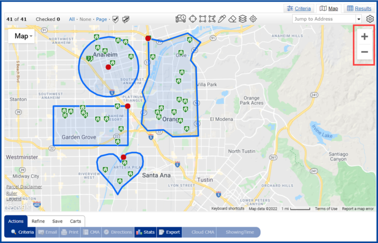 Matrix: How to Search by Map - CRMLS Knowledgebase