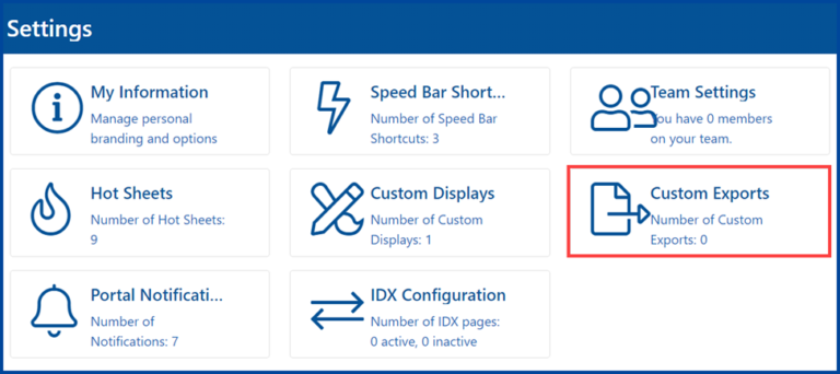 Matrix: How to Create a Custom Export - CRMLS Knowledgebase