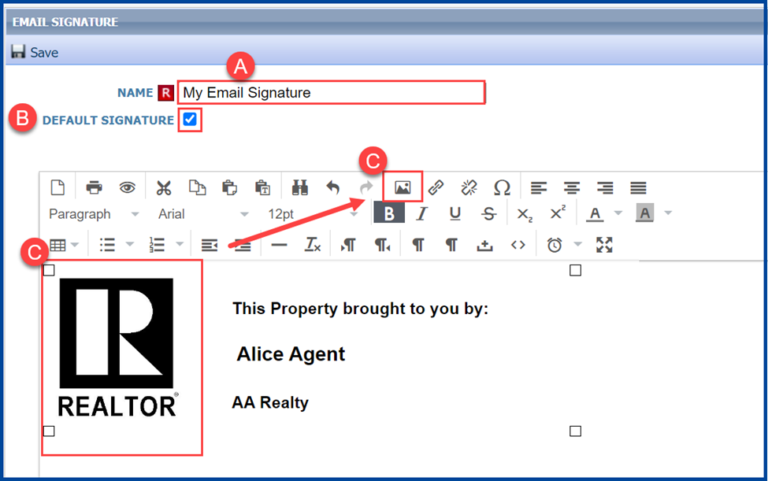 Paragon: How to Create an Email Signature - CRMLS Knowledgebase