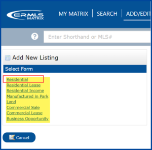 Matrix: How to Copy a Listing - CRMLS Knowledgebase