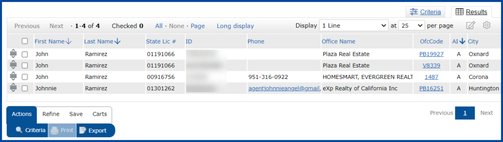 Matrix: How to Search an Agent's Listing Inventory - CRMLS Knowledgebase