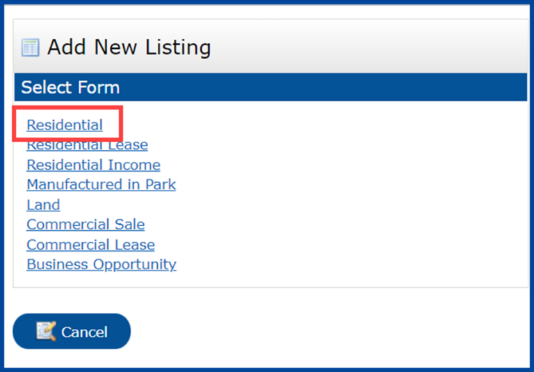 CRMLS: How to Enter a Non-Listed Residential Property as a Comparable - CRMLS Knowledgebase