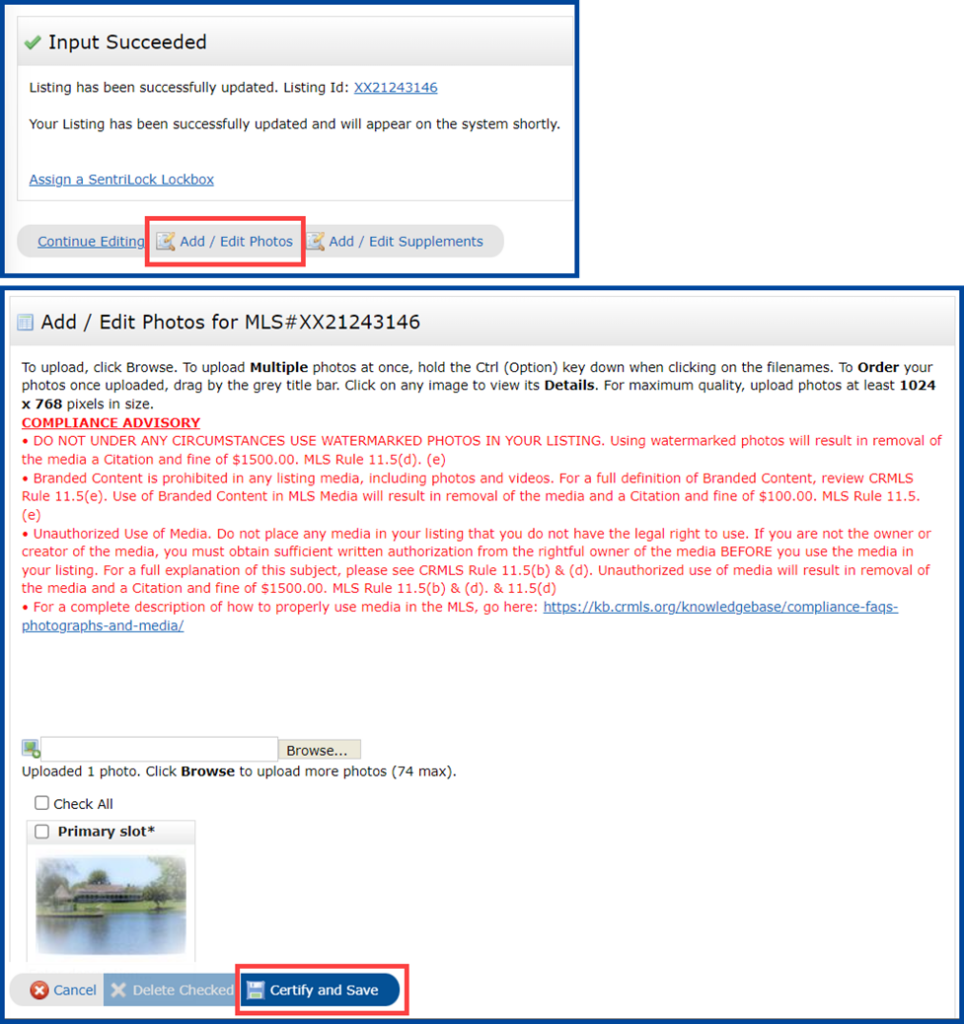 CRMLS: How to Enter a Non-Listed Residential Property as a Comparable - CRMLS Knowledgebase
