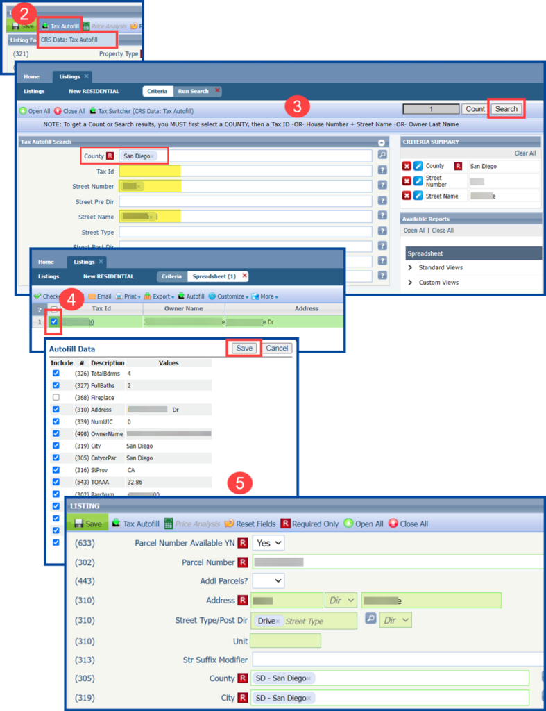CRMLS: How to Enter a Non-Listed Residential Property as a Comparable - CRMLS Knowledgebase