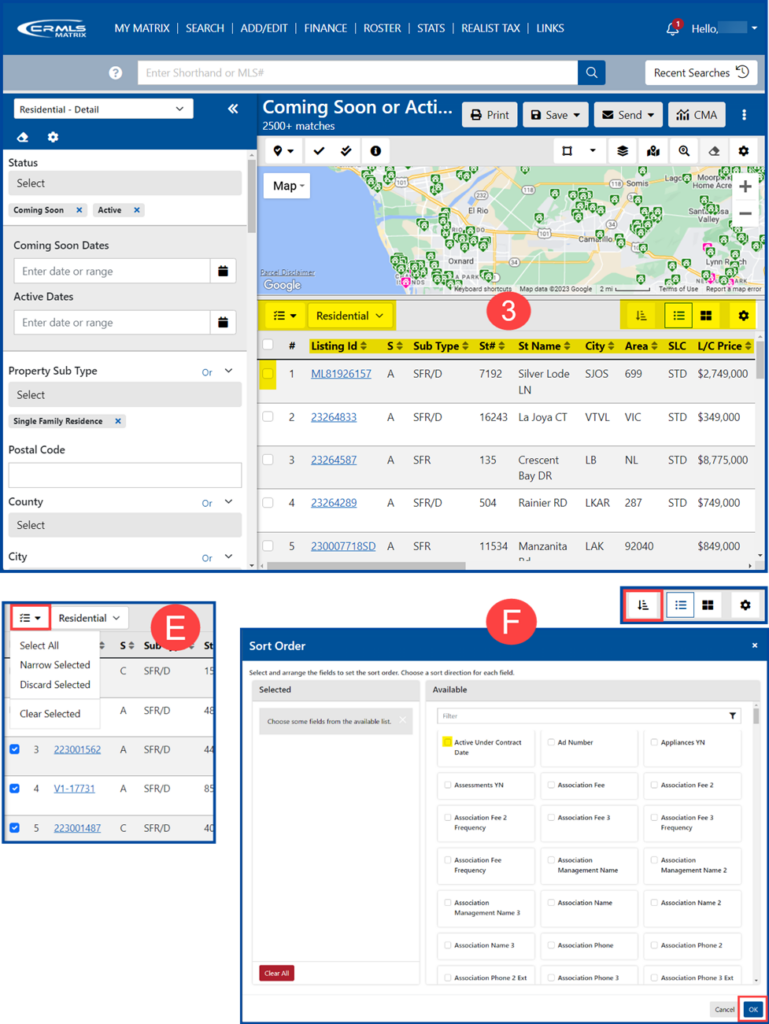 Matrix: The New Search Interface - CRMLS Knowledgebase