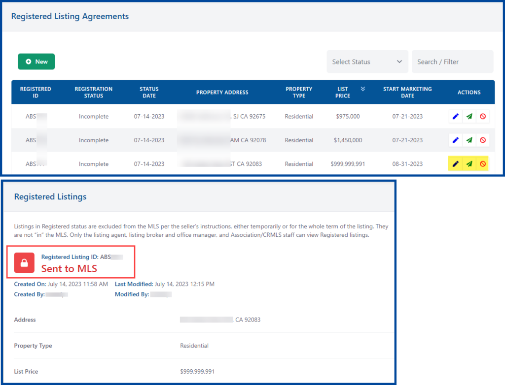 CRMLS Registered Listings - CRMLS Knowledgebase