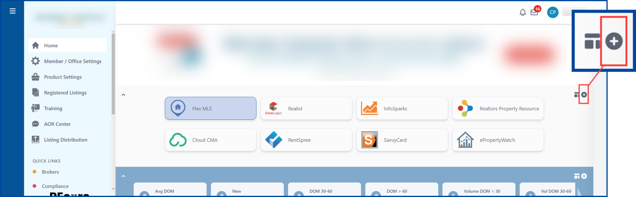 CRMLS REcore Dashboard Guide - CRMLS Knowledgebase