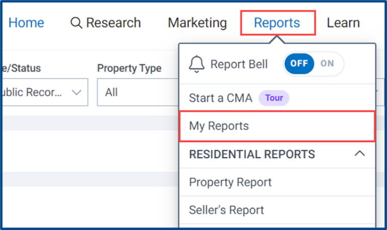 REALTORS® Property Resource (RPR): Creating CMAs & Seller Reports - CRMLS Knowledgebase