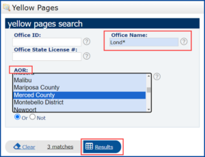 Matrix: How To Find Your Office Code (Brokers) - CRMLS Knowledgebase