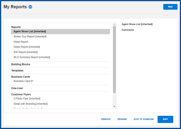 Flexmls: How to Create a Business Card - CRMLS Knowledgebase