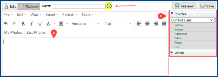 Flexmls: How to Create a Business Card - CRMLS Knowledgebase