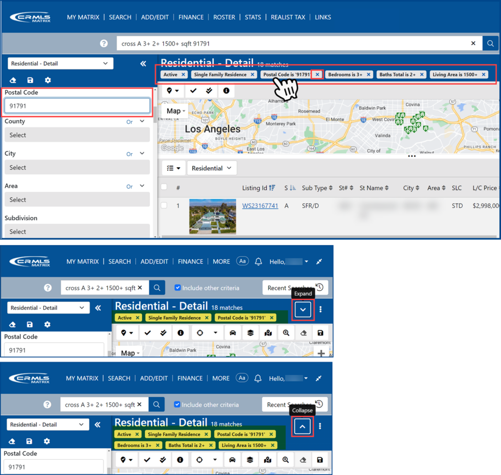 Matrix: Update 10/08/2024 - CRMLS Knowledgebase