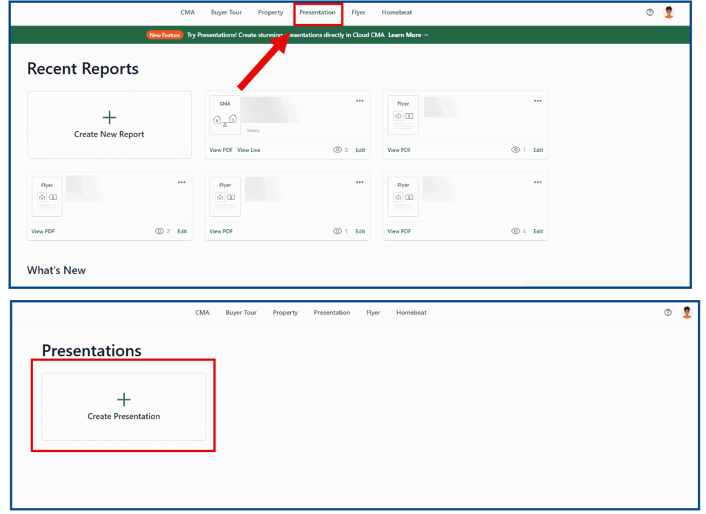 Cloud CMA: How to Create Buyer Presentations - CRMLS Knowledgebase